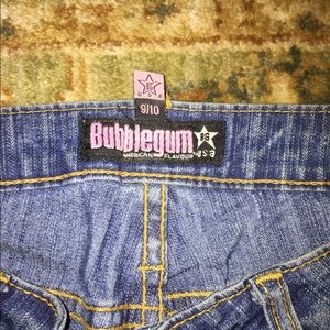 Bubblegum | Jeans | Pink Rhinestone Embellished Jeans Sz 9 | Poshmark